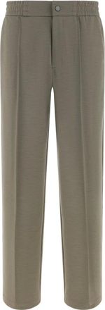 Boggi Milano Homme, Pantalons, Beige, Taille: L Pantalon Technique en Laine Wooltech