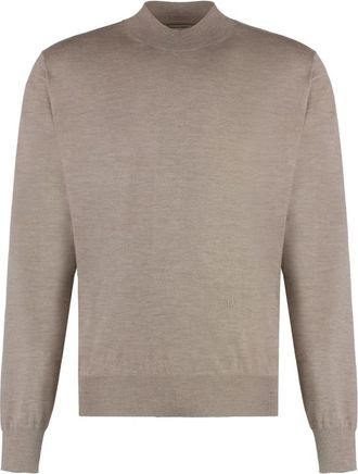 Bottega Veneta Homme, Pulls, Beige, Taille: XL Pull Col Montant