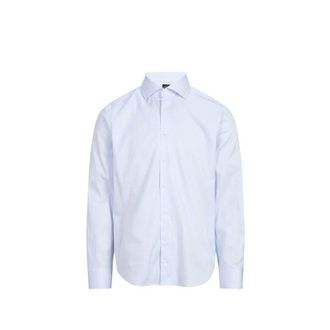 van Laack Chemise droite &agrave; petits carreaux