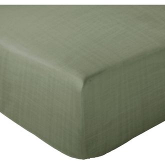 Linnea Linnea - Drap housse mousseline de coton milos 180x200 cm