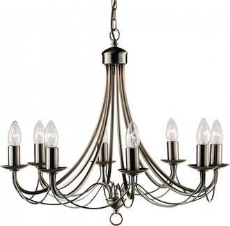 Searchlight Maypole 6348-8AB 7 Chandelier