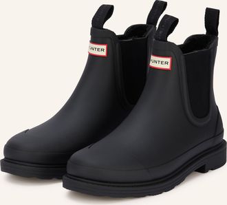 Hunter Chelsea-Boots Elements schwarz
