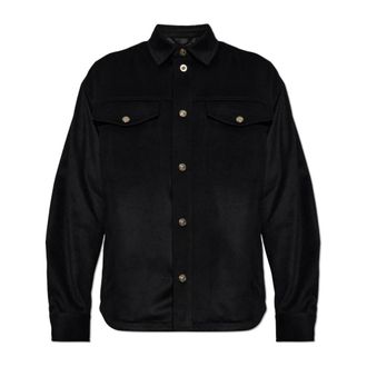 Versace Blouson en cachemire - Homme - Pulls - Noir - Taille: XL