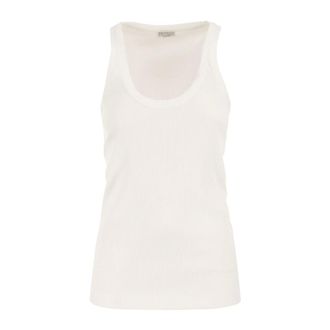 Brunello Cucinelli Damen, Oberteile, Weiß, XLGröße