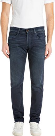 Replay Herren Jeans Grover Stretch, Dark Blue 007-12 (Blau), 33W/32L