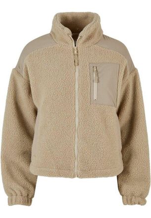 Urban Classics Winterjacke Urban Classics Damen Ladies Sherpa Mix Jacket (1-St)