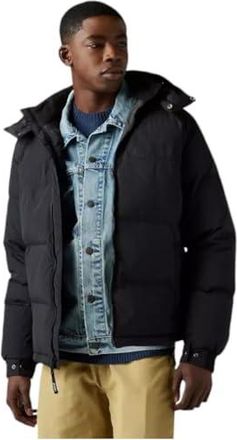 Levi's Rockridge Short Puffer Jacket, Jet Black, XL Homme