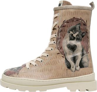 Dogo Schn&uuml;rstiefel DOGO Gisele - Heart Cat