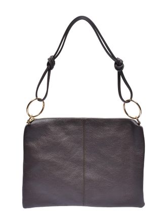 Luisa Vannini Kastanienbraun Rindsledertasche