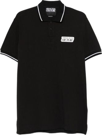 Versace Jeans Couture Logo-detail Polo Shirt