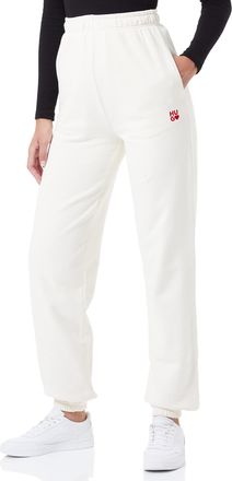 HUGO BOSS Womens Njola Pants, Open White110, M