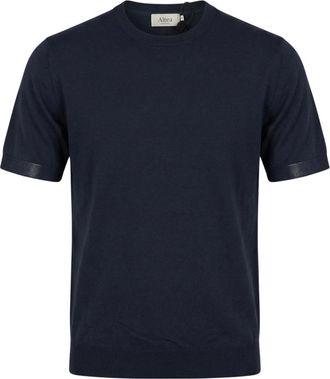 Altea Homme, Tops, Bleu, Taille: M T-Shirt Cecil Jersey Lyocell M/C