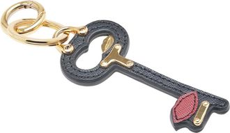 Prada Schl&uuml;ssel- & Taschenanh&auml;nger - Saffiano Lip Key Chain - Gr. unisize - in Schwarz - f&uuml;r Damen