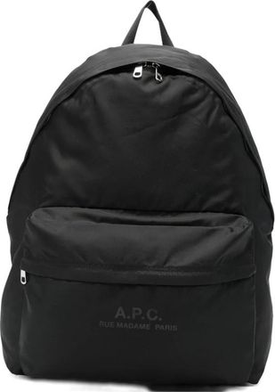A.P.C. A.p.c., Homme, Sacs, Noir, Taille: ONE Size Backpack Backstage en nylon Cordura