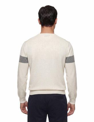 Guess Strickpullover mit Seide und Wolle, Regular Fit, Jacquard-Logo