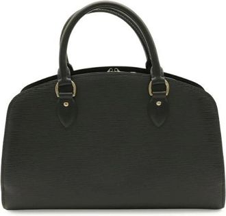 Louis Vuitton Pre-owned Sacoche Pont Neuf PM Epi - Femme - Pre-owned - Noir - Taille: ONE Size