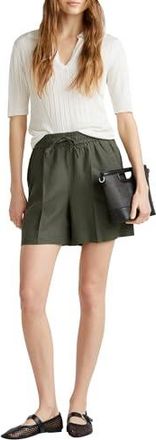 Benetton Bermuda 4aghd901t Pantalon, Vert, M Femme