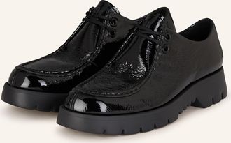 Högl Lack-Schnürer schwarz