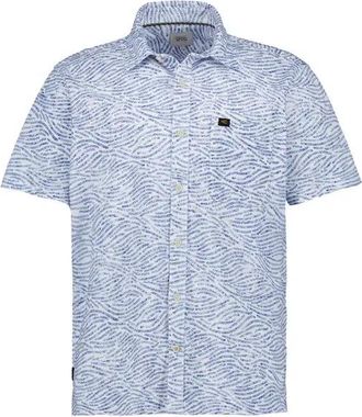 Camel Active Herren Hemden blau gemustert