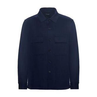 Ermenegildo Zegna Overshirt - - Shirts - Herren - Blau - 2XL