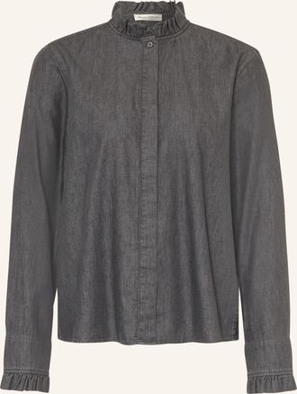 Marc O'Polo Marc Opolo Bluse Mit R&uuml;schen grau