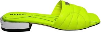 Dirk Bikkembergs Femme, Chaussures, Jaune, Taille: 40 EU sandali Pelle