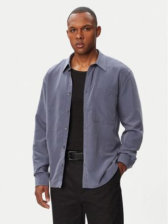 Calvin Klein Hemd Ls Drapey LV04LF113G Violett Regular Fit