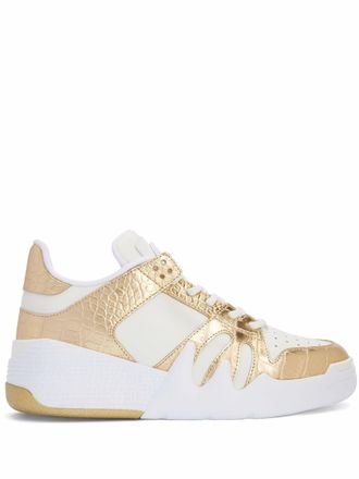 Giuseppe Zanotti baskets mi-montantes Talon - Blanc