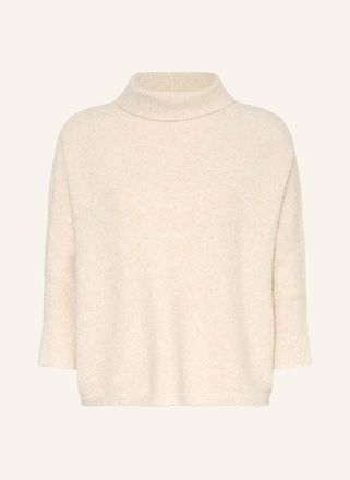 someday Someday Rollkragenpullover Tiola Aus Boucl&eacute; beige