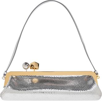 Jacquemus Femme, Sacs, Gris, Taille: ONE Size La Pochette Salon Shoulder Bag