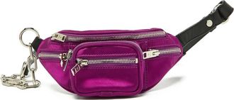 Alexander Wang sac banane en satin - Violet
