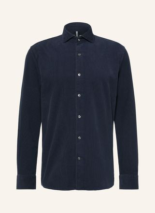 Profuomo Profuomo Cordhemd Comfort Fit blau