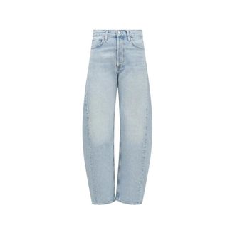 A Gold E Barrel-leg Jeans
