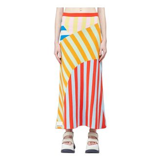 Sunnei Patchwork Strickrock - - Skirts - Damen - Mehrfarbig - M