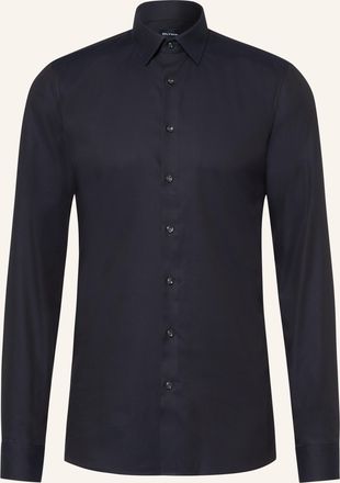 Olymp Hemd No. Six Super Slim Stretchable blau