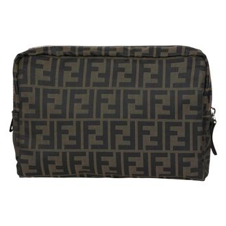 Fendi Beauty Case Medium - - Accessories - Herren - Braun - ONE SIZE