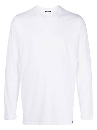 Tom Ford t-shirt à patch logo - Blanc