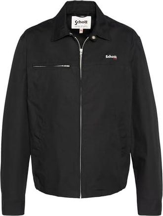 Schott NYC Homme Cadams Jacket, Noir, XXL EU