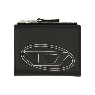 Diesel 1DR Bi-Fold Zip II Geldb&ouml;rse - - Accessories - Damen - Schwarzk - ONE SIZE