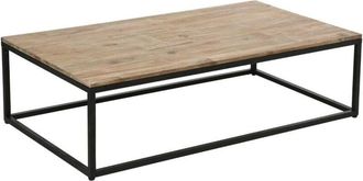 Atmosphera Atmosphera - Table basse Edena acacia 115x65cm cr&eacute;ateur dint&eacute;rieur