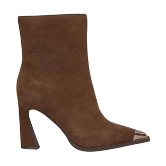 Alma En Pena Kn&ouml;chelstiefel mit metallischer Spitze - - Shoes - Damen - Braun - 39 EU