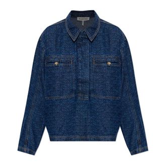 Munthe Ruxa Top - - Blouses & Shirts - Damen - Blau - S