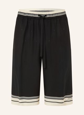 Dolce & Gabbana Seidenshorts Vanity schwarz