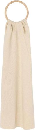 Calvin Klein Femme, Accessoires, Beige, Taille: ONE Size Monogram Embro Scarf