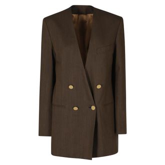 Alberta Ferretti Blazer - - Jackets - Damen - Braun - M