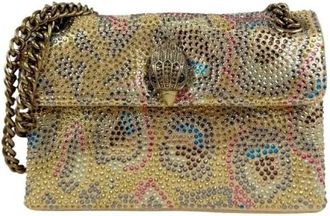 Kurt Geiger Femme, Sacs, Jaune, Taille: ONE Size Kens 196 Fabric Mini Kensington