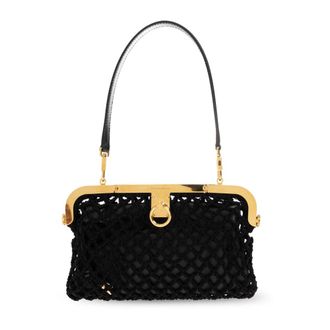 Dolce & Gabbana Femme, Sacs, Noir, Taille: ONE Size Amanda Shoulder Bag