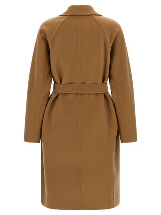 Max Mara Womens Beige Cashmere Coat Clothing