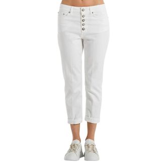 Dondup Cropped Jeans - - Jeans - Damen - Wei&szlig; - W25