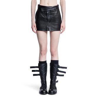 Ann Demeulemeester Asymmetric Bodil Mini Skirt